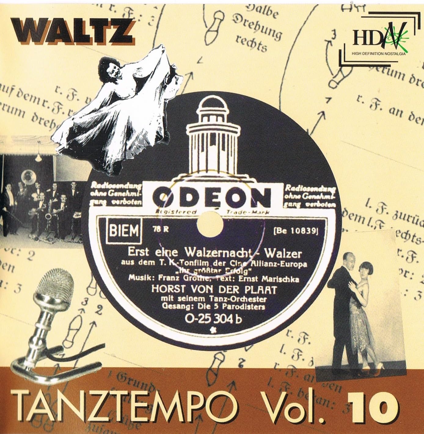 Tanztempo Vol. 10 Waltz (Social Dance) [Audio CD] Various Artists ...